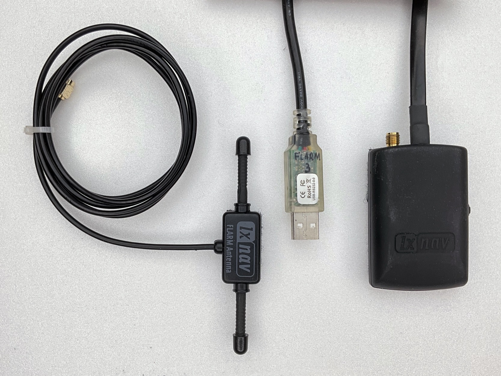 FLARM Mouse USB avec Antenne Dipôle - LX-Nav - Aerocoin